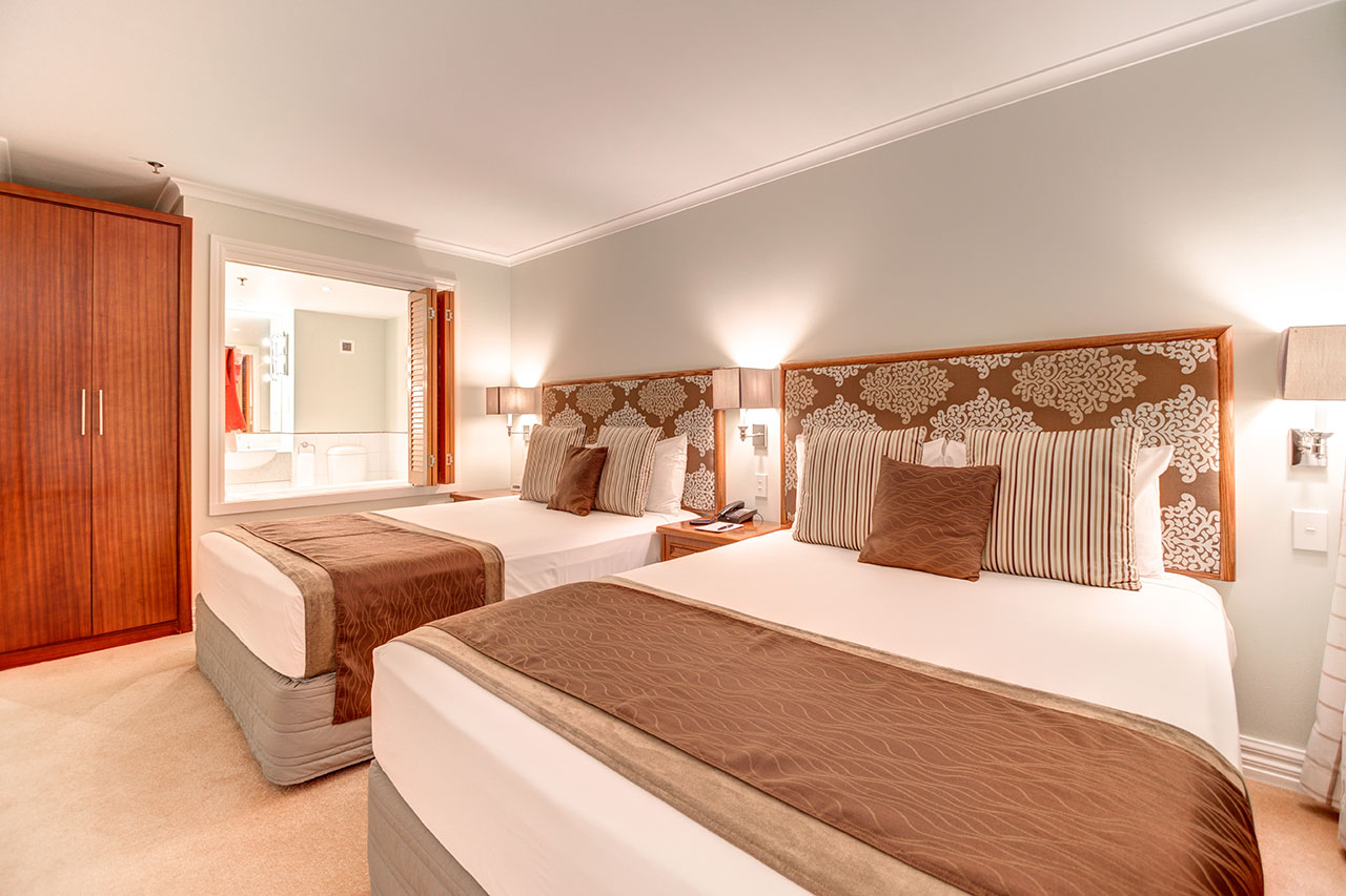 Twin Room Garden View - VR Rotorua Lake Resort